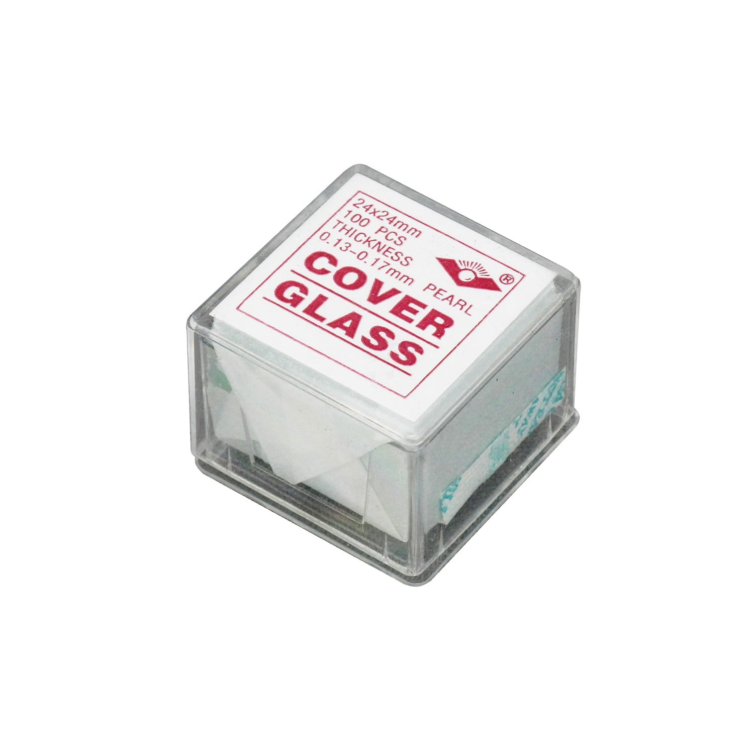 AmScope Microscope Glass Cover Slides Coverslips of 100 Pieces Pre ...