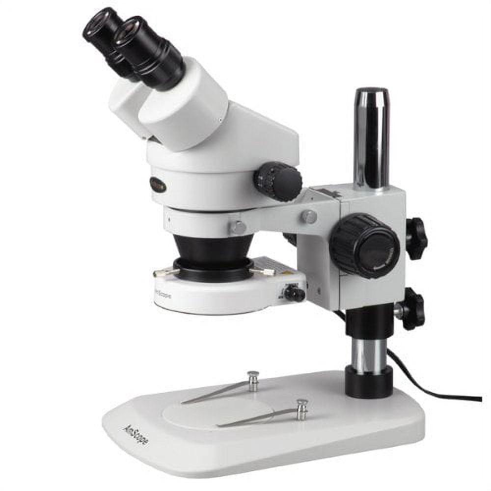 AmScope SM-1BNZ-80S Professional Binocular Stereo Zoom Microscope ...