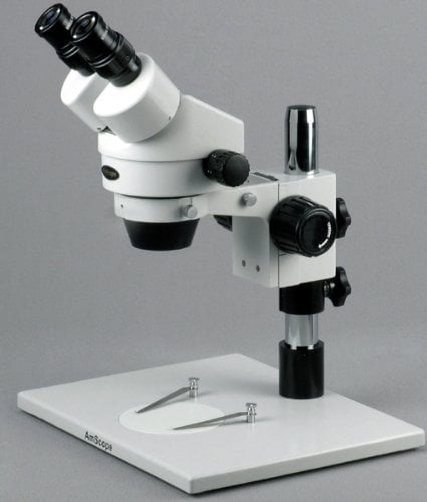 AmScope SM-1BZ-FOR Professional Binocular Stereo Zoom Microscope, WH10x ...