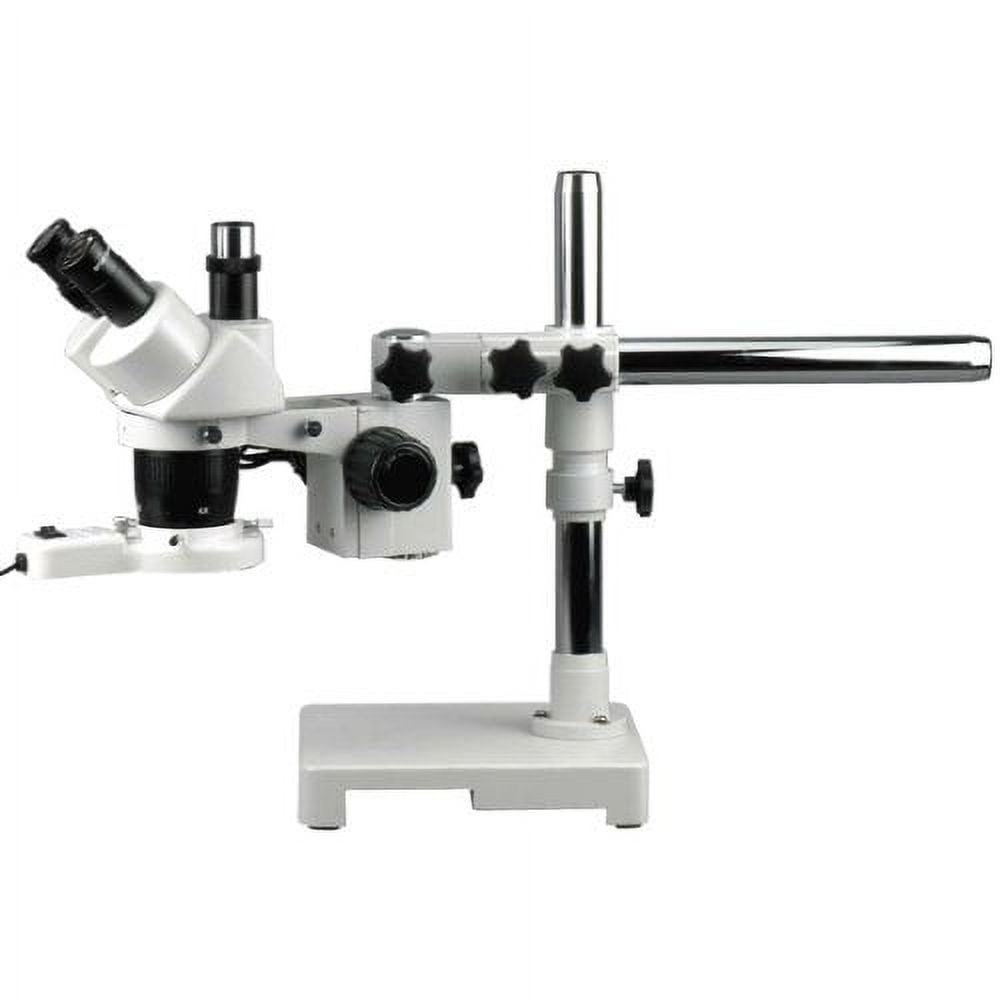 AmScope SW-3T24Z-FRL Trinocular Stereo Microscope, WH10x Eyepieces, 20X ...
