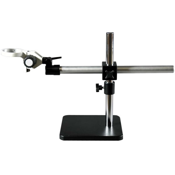 AmScope Single-Arm Solid Aluminum Microscope Boom Stand with 84mm Pin ...