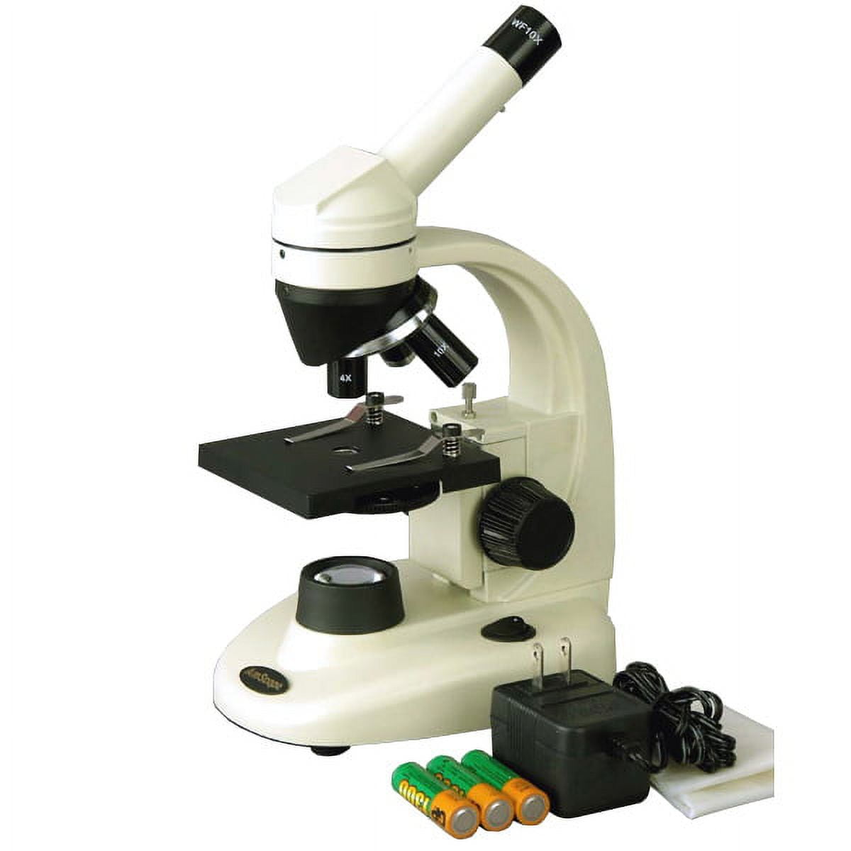 AmScope Student Cordless LED Biological Microscope 40X-400X New ...