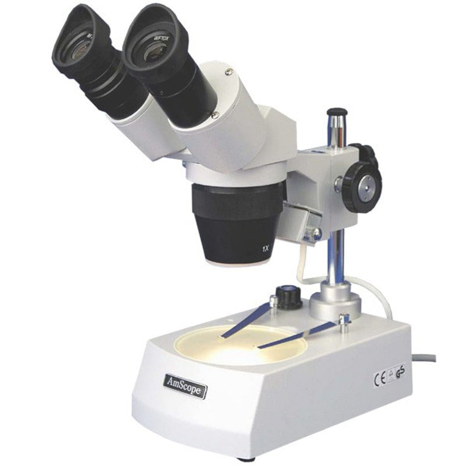AmScope Binocular Stereo Microscope for Classrooms - Walmart Business ...