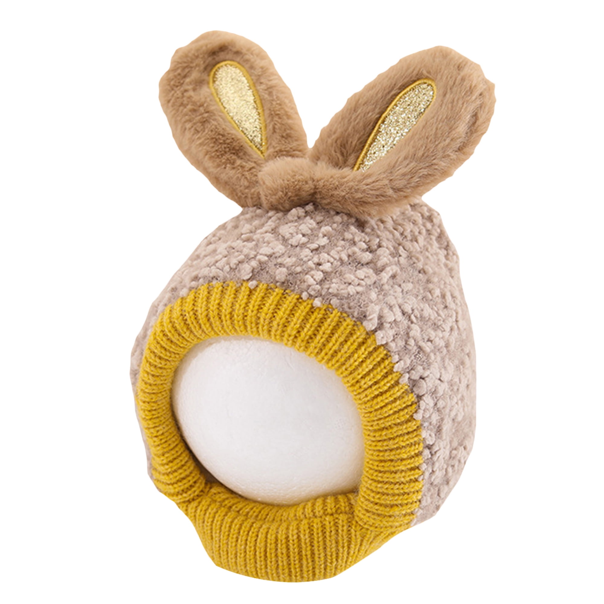 AmShibel Easter Baby Boys Girls Bunny Hats Winter Kids Fuzzy Hats with ...