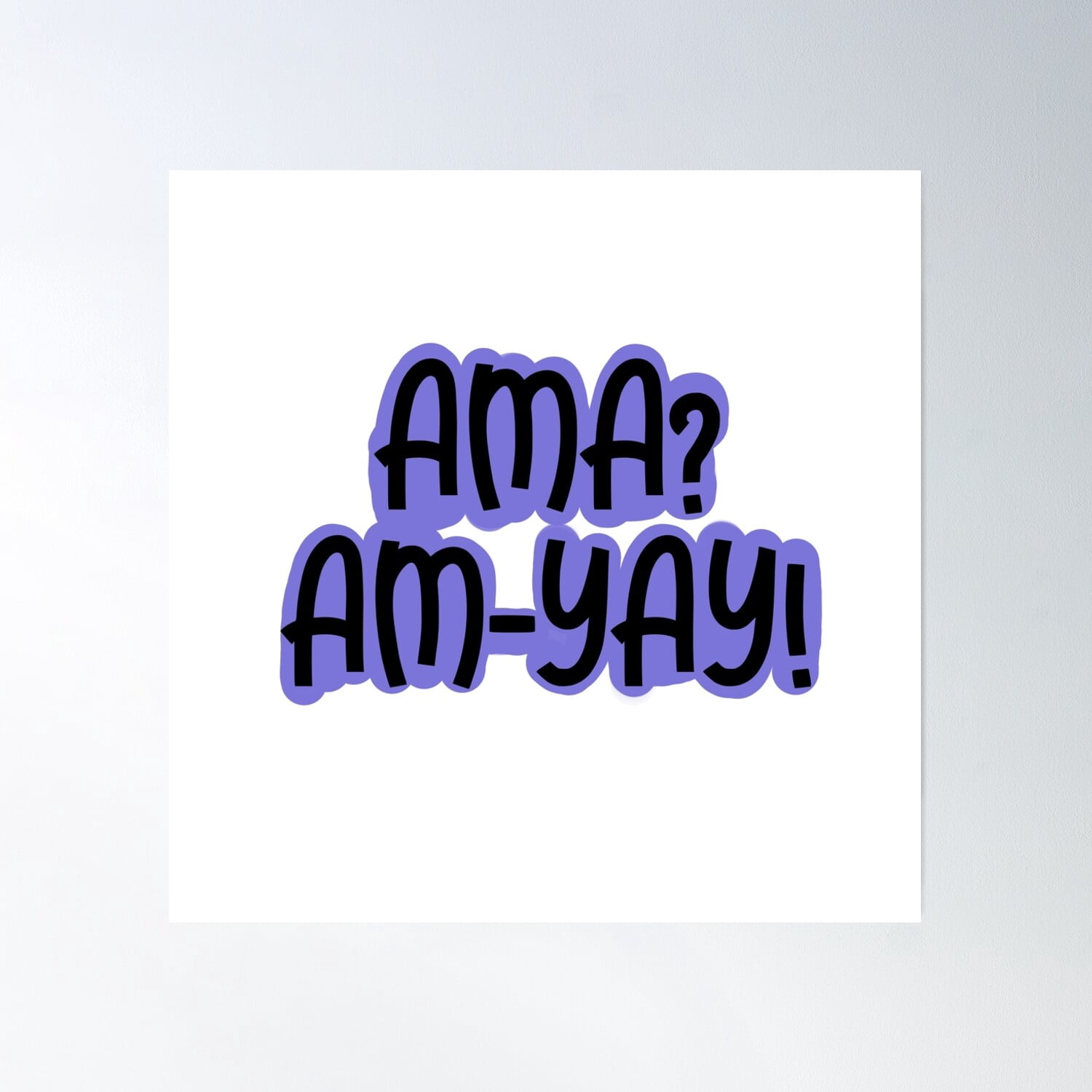 Ama Form Poster Wall Art, Modern Wall Decor, 8x12 UNFRAMED - Walmart.com
