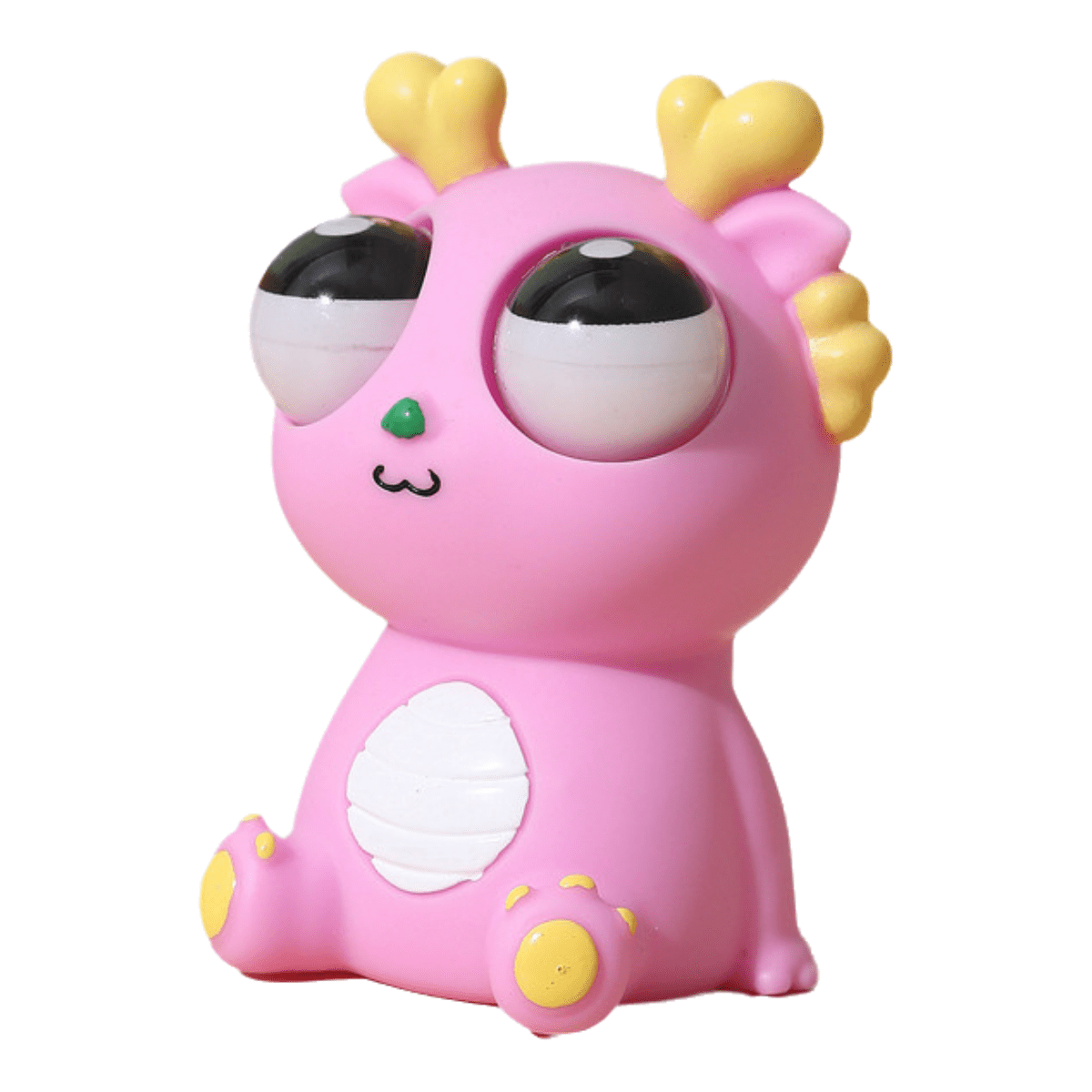 AmaMary 1 Pcs 4.33" PVC Material Pop-eye Dragon Squishy Stress Relief ...