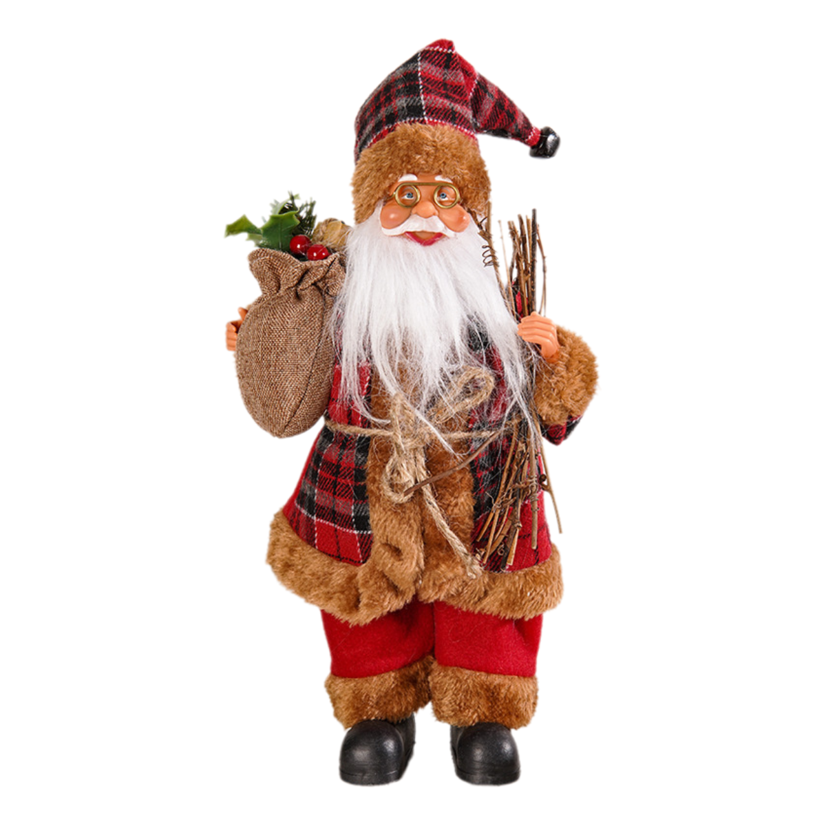 AmaMary 12" Father Christmas Doll, Handmade Realistic and Passionate ...
