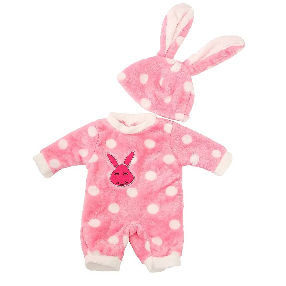 AmaMary 18" Reborn Doll Costume American Doll Hooded Pajama Set ...