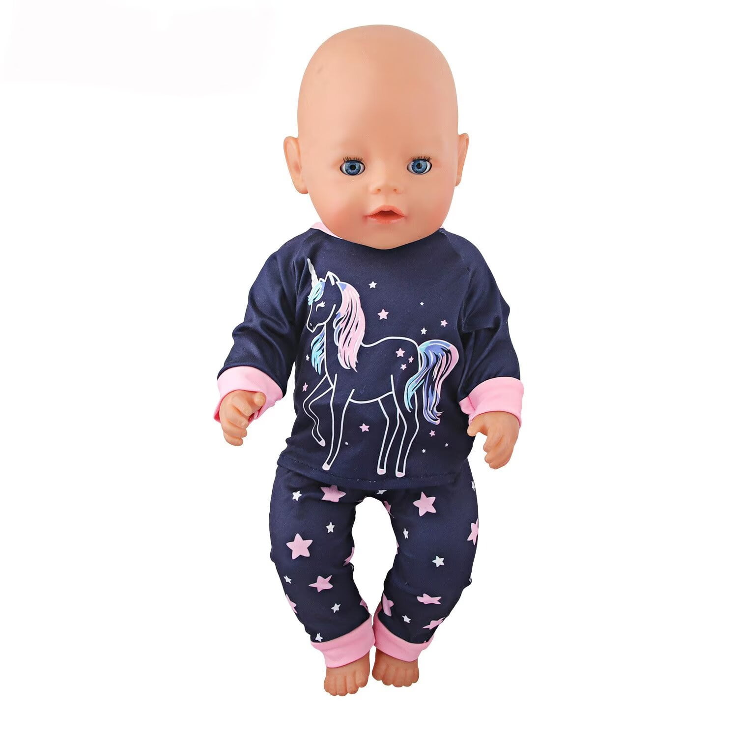 AmaMary 18 inch Reborn Doll Clothes Set – Variety of Pajamas, Rompers ...