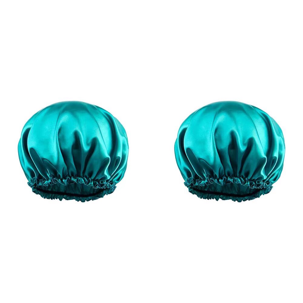 AmaMary 2 Pack Satin Sleeping Caps Anti-Pilling Satin Sleeping Caps ...