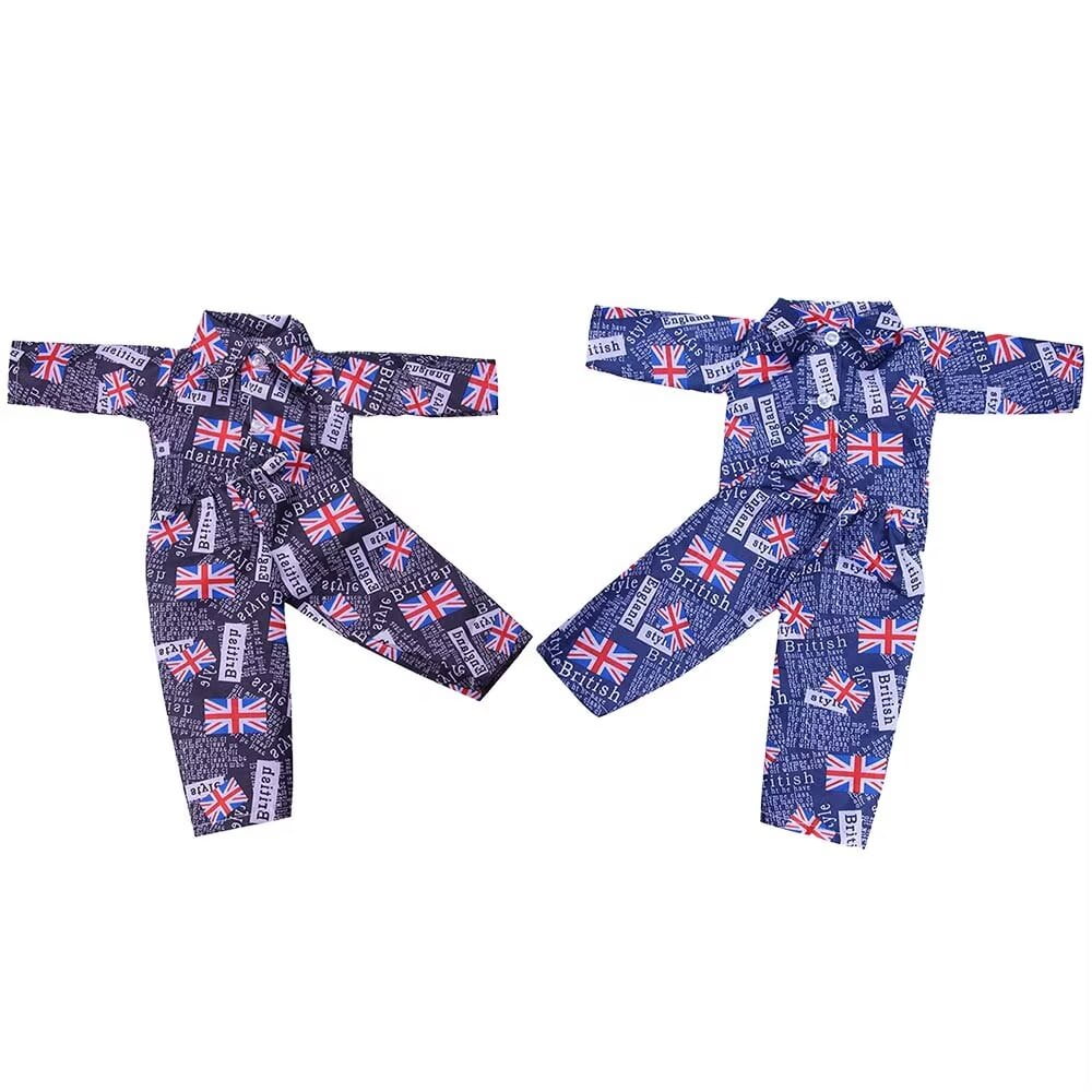 AmaMary 2 Sets 18 inch Doll Pajamas - Fits American Girl and 16-18 inch ...