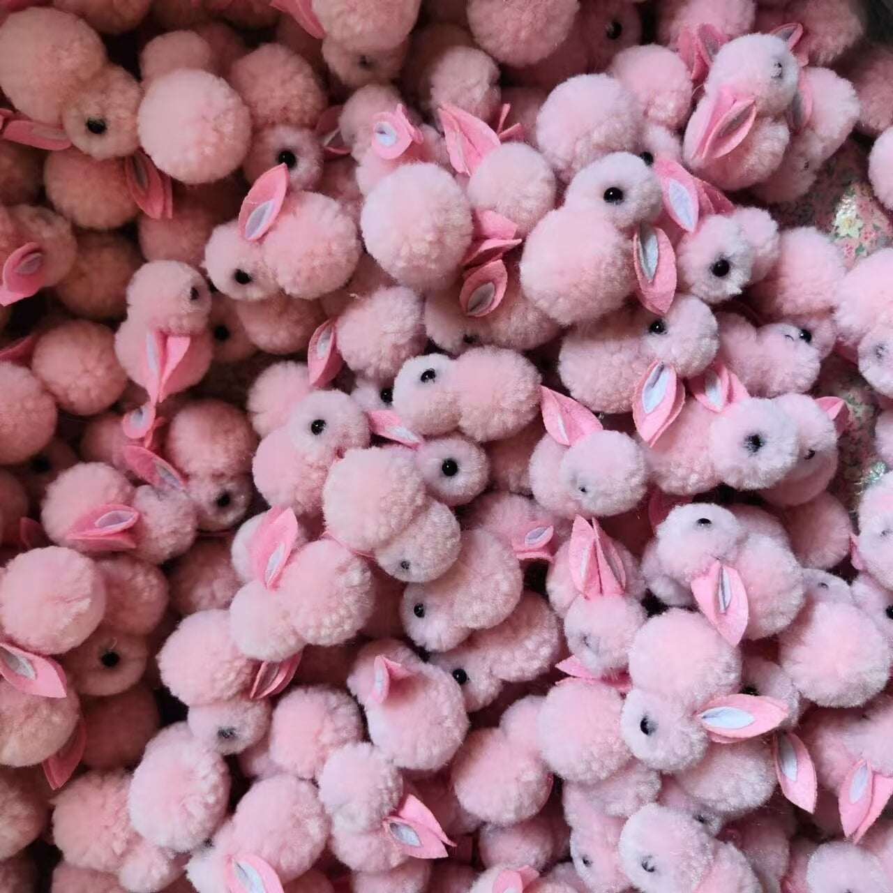 AmaMary 32 Pcs Easter Bunny Animals 1.77 inch Mini Plush Bunny Egg ...