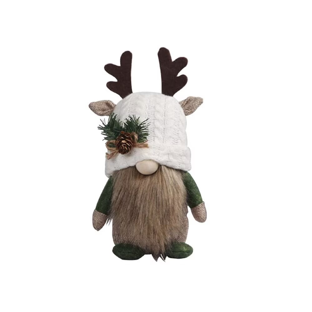 AmaMary Christmas Antler Gnome Plush Winter Decoration Handmade Elf ...