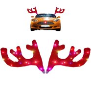 KOVOT Rudolph Kit: Reindeer Car Set for Christmas Vehicle Decoration ...