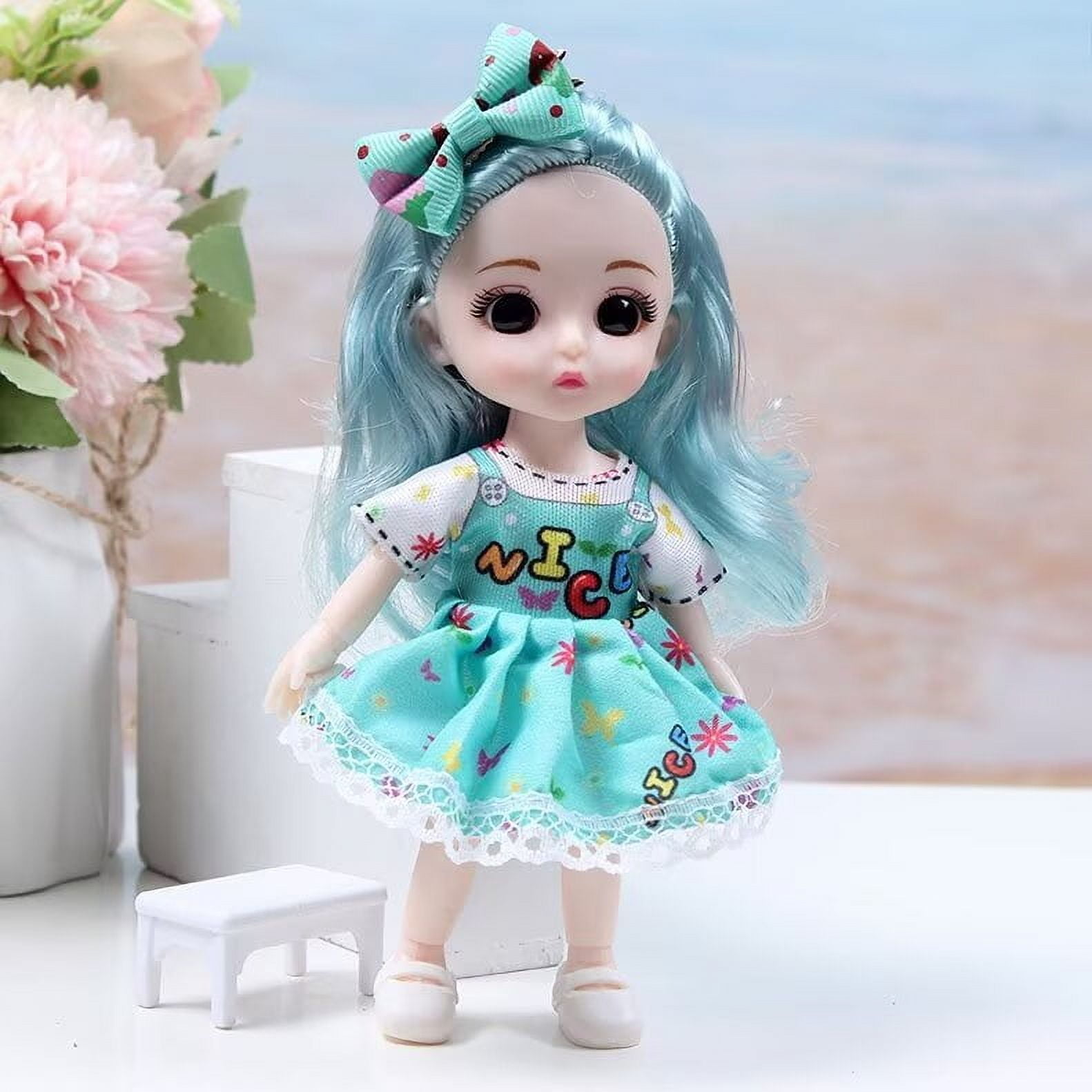 AmaMary Toys 50% Off Clearance! 6 inch Mini Baby Doll with Princess ...