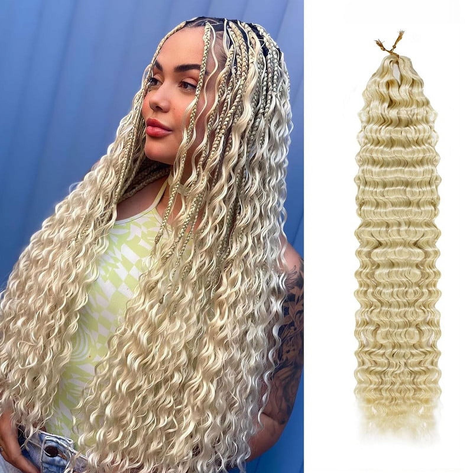 Amaattee New Soft Locs Crochet Hair 28 Inch Long Faux Locs Curly Locs ...