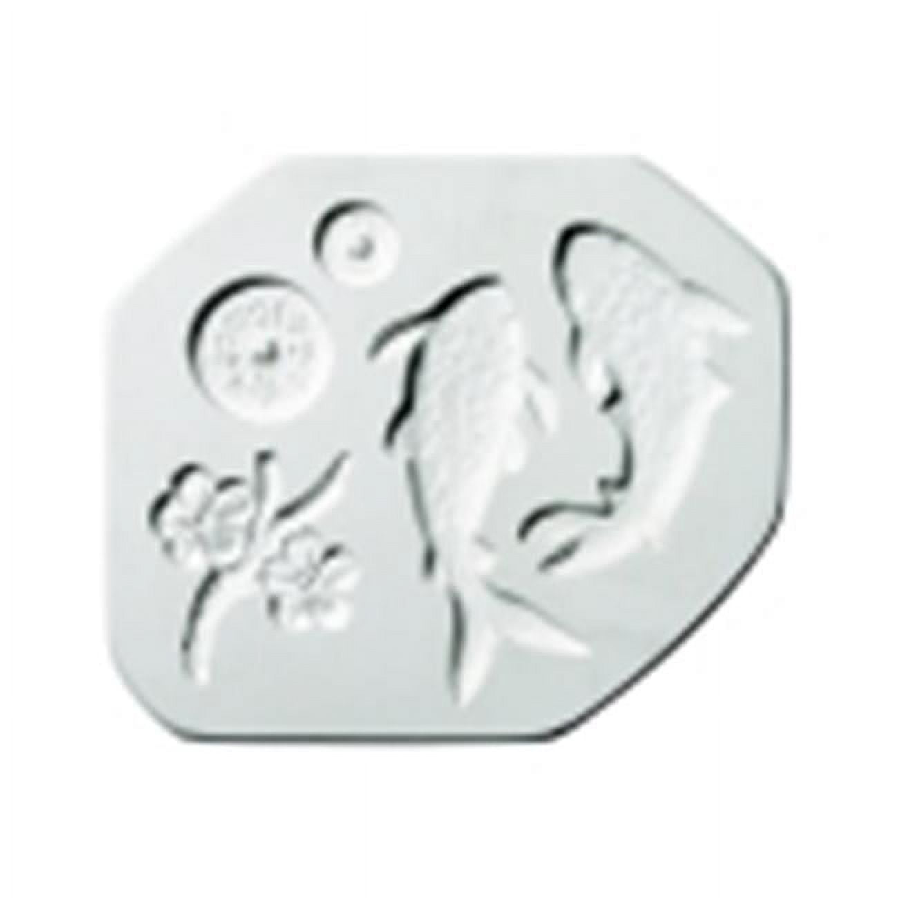 Amaco 12 x 6.75 in. Koi Plaster Sprig Mold - Walmart.com