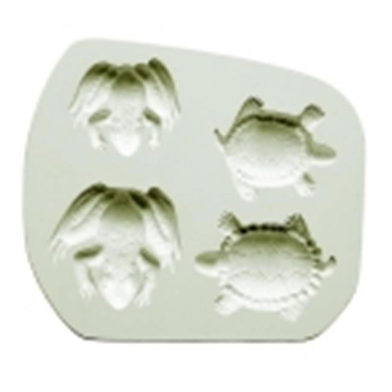 Amaco Turtle And Frog Plaster Sprig Mold - Walmart.com