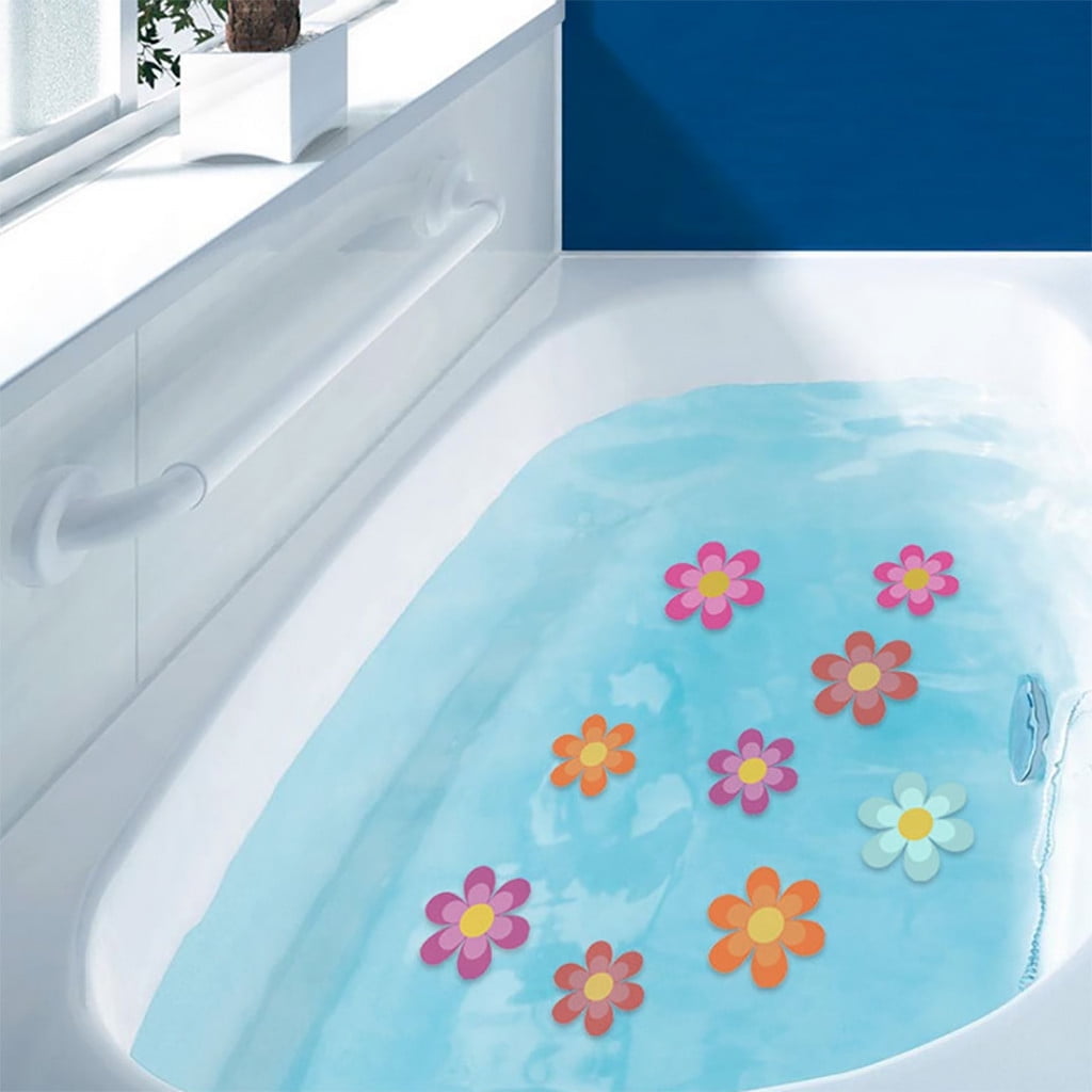 Amacok 20Pcs Non Slip Decal Sticker Strips for Kids Bathtub Shower Bath ...