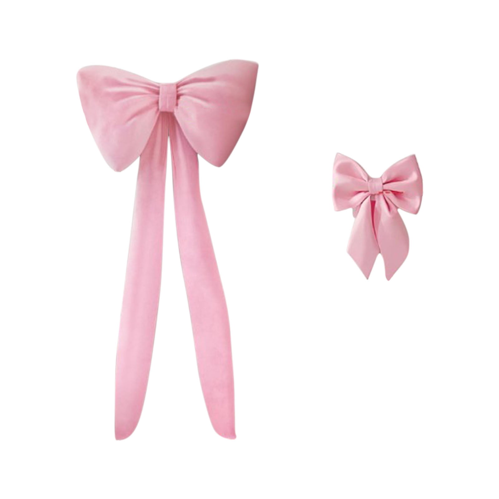 Amacok 2Pack Modern Big Bow Themed Room Small & Large Bows Wall Decor ...