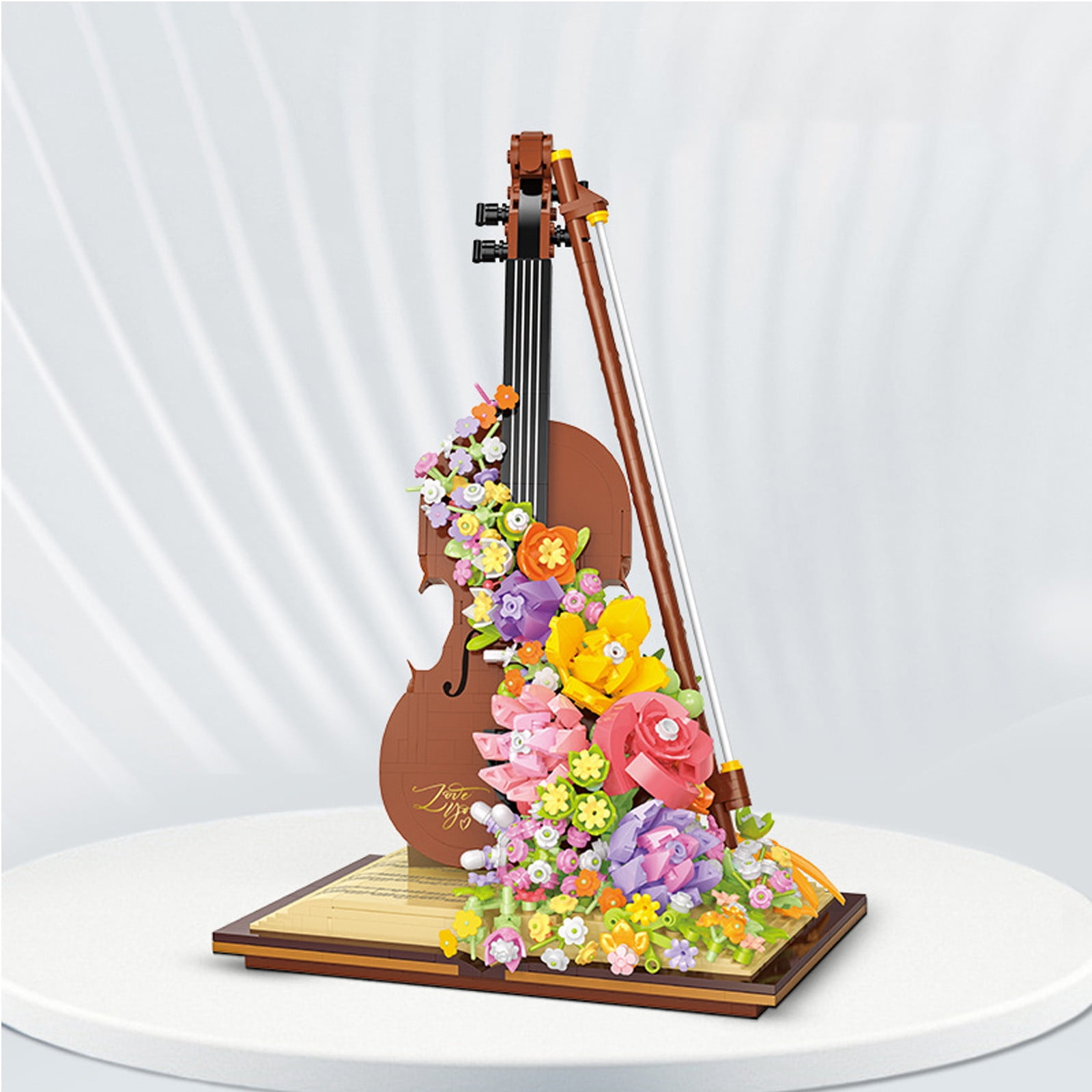 Amacok Building Blocks Kits, Music Piano Violin Flower Musical ...
