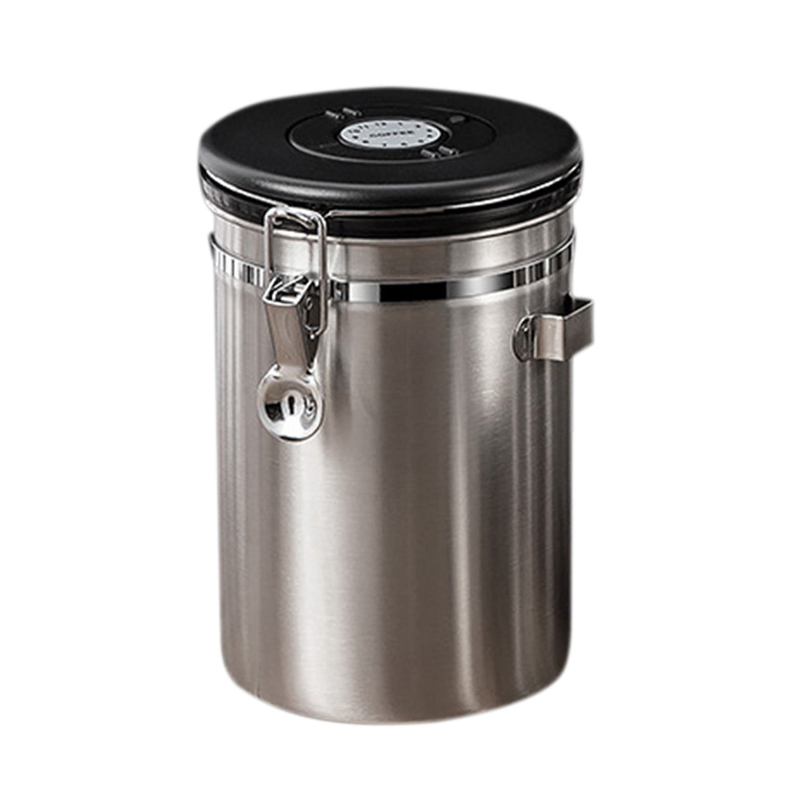 Amacok Coffee Canister for Ground Coffee with Co2-Release Valve & Scoop ...