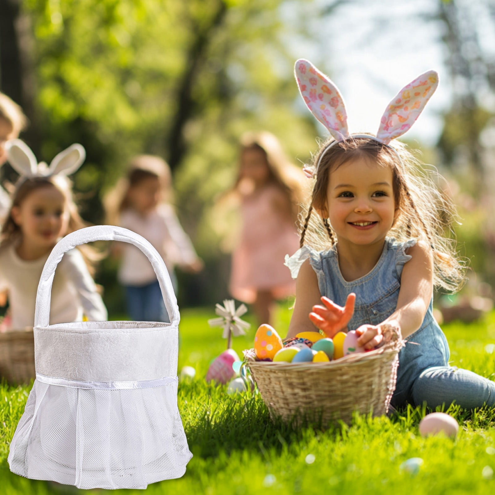 Amacok Easter Basket for Kid, Easter Basket with Handle, Boys Easter ...