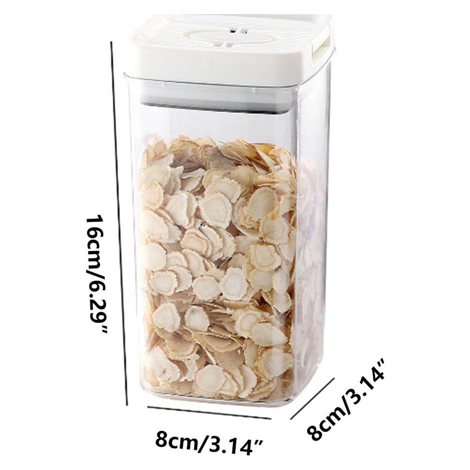 Amacok Food Storage Box, Grain Storage Container, Airtight Food Keeper ...