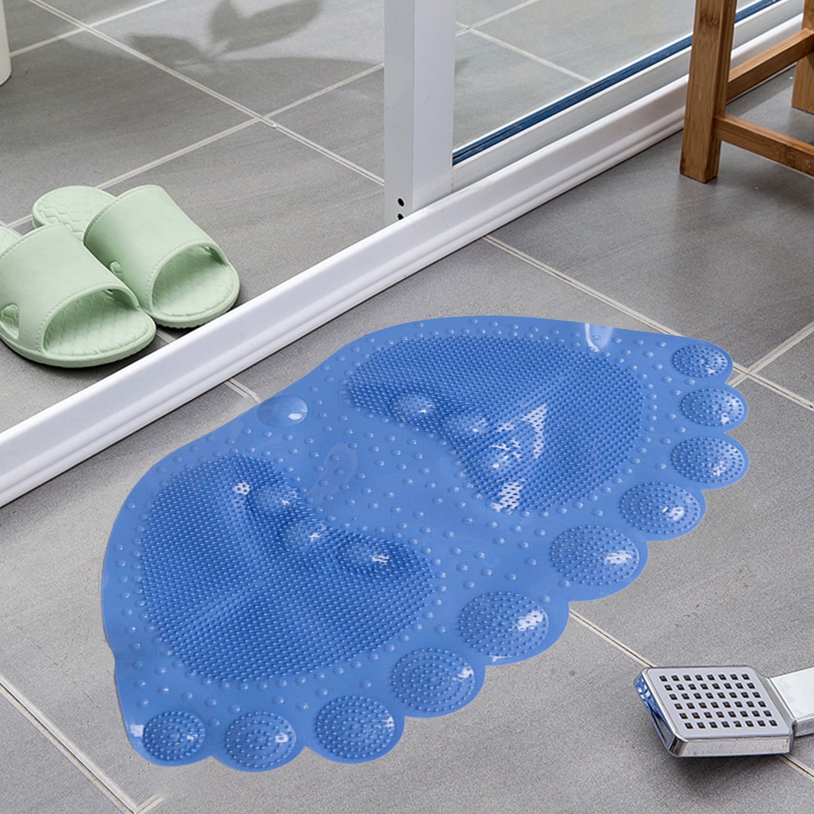 Amacok Foot Bathroom Non Slip Mat Bath Shower Non Slip Floor Mat Toilet ...