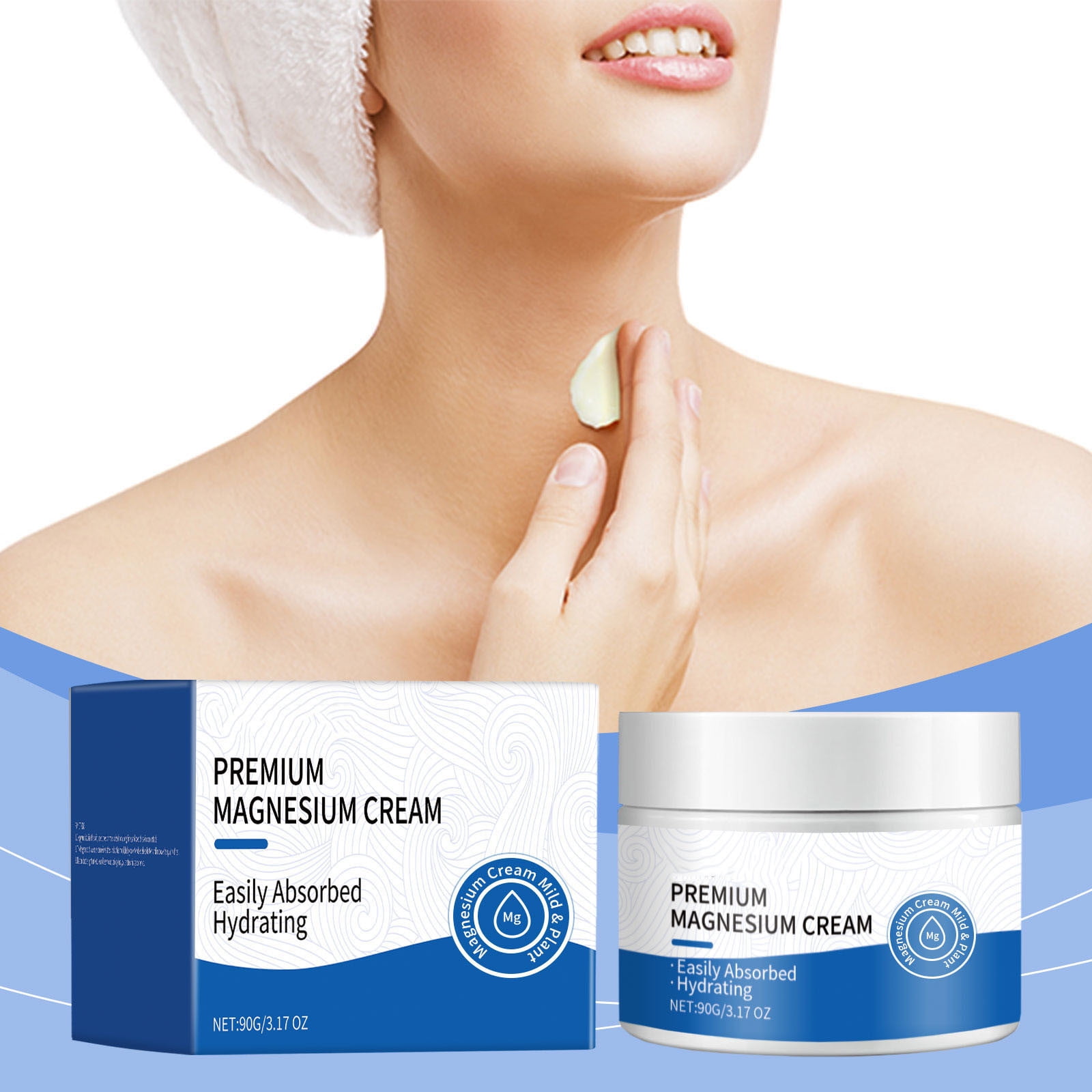 Amacok Magnesium Cream, Magnesium Lotion for Sleep, Nighttime Magnesium ...