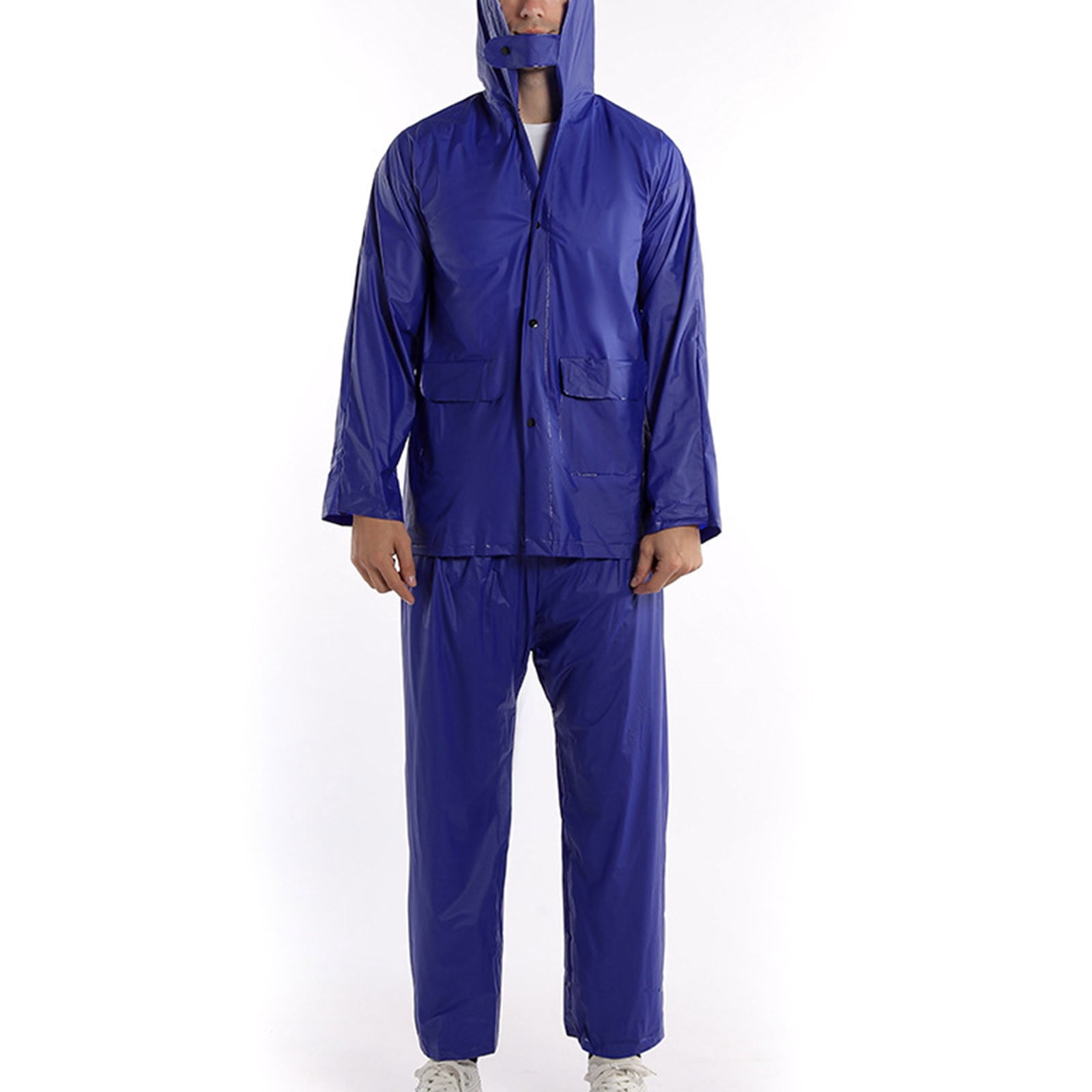 Amacok Rain Suit for Men & Women Jackets & Pants Waterproof Work ...