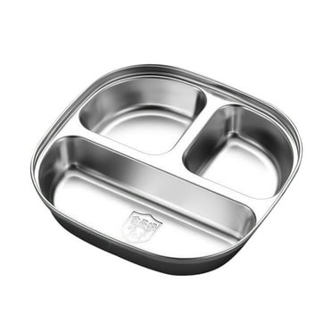 Health Beet Portion Plate for Kids, Toddlers - Rectangle Kids Plate ...