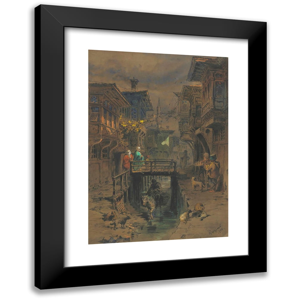 Amadeo Preziosi 11x14 Black Modern Framed Museum Art Print Titled - A ...