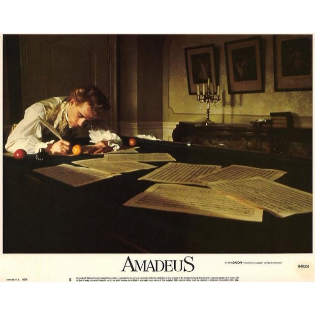 Amadeus (1984) 11x14 Movie Poster - Walmart.com