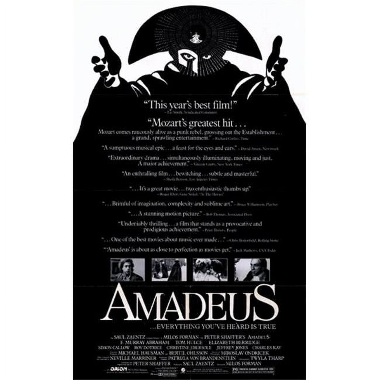 Amadeus Movie Poster - 11 x 17 in. - Walmart.com