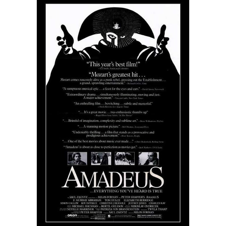 Amadeus Movie Poster Amadeus : The Film Poster Gallery