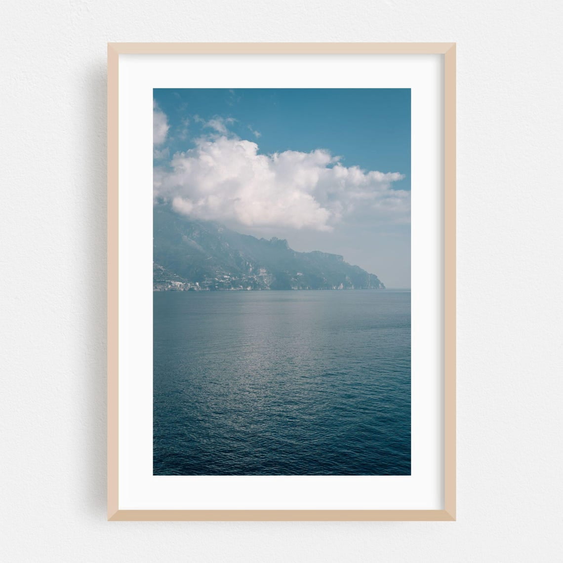 Amalfi Campania Italy Ocean Coast Nature Landscape Minimalist Mountain ...