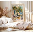 Amalfi Coast Food Table Kitchen Print, Unframed Paper Poster 8x10in ...