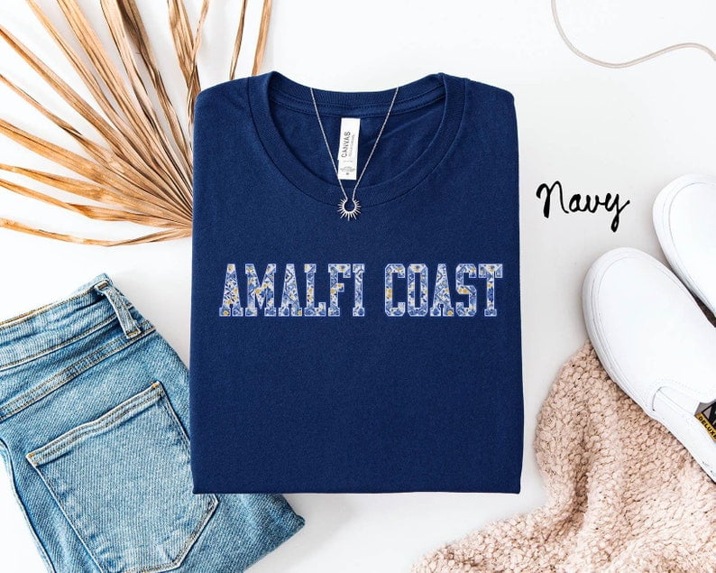 Amalfi Coast Italy Shirts, Family Trip Tshirt, Girls Trip, Friends Trip ...