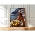 Amalfi Coast Lemon Vintage Italian Food Coastal Kitchen Poster Unframed ...