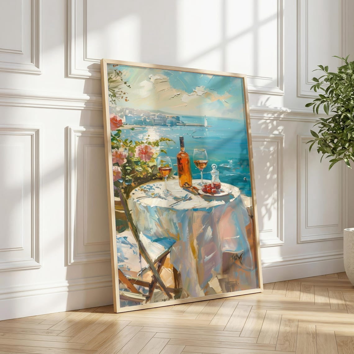 Amalfi Coast Lemon Vintage Italian Summer Coastal Graphic Poster ...