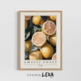 Amalfi Coast Lemon Vintage Travel Italy Citrus Mediterranean Fruit ...