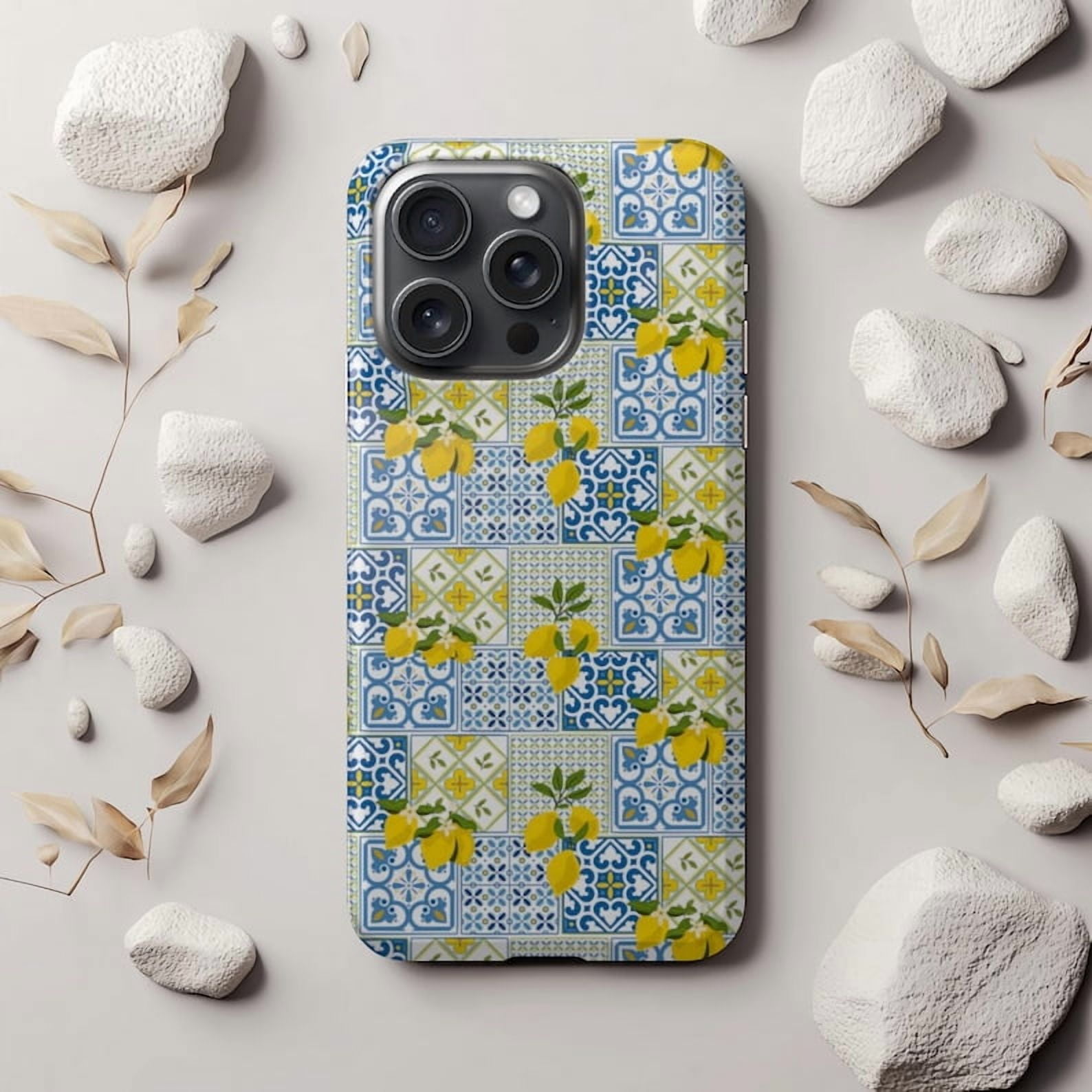 Amalfi Coast Lemon iPhone Case. Compatible with iPhone 11 through 16 ...