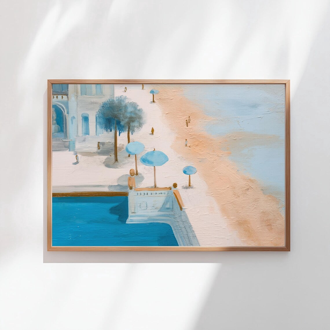Amalfi Coast Mediterranean Wall Art, Unframed Paper Poster 24x36in ...