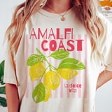 Amalfi Coast Shirt Lemons TShirt Lemon Shirt Italy Shirt Italian ...