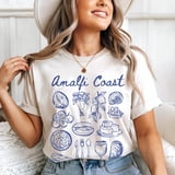 Amalfi Coast Tee Trendy Tee Summer TeeShirt Italy Travel Souvenir Shirt ...