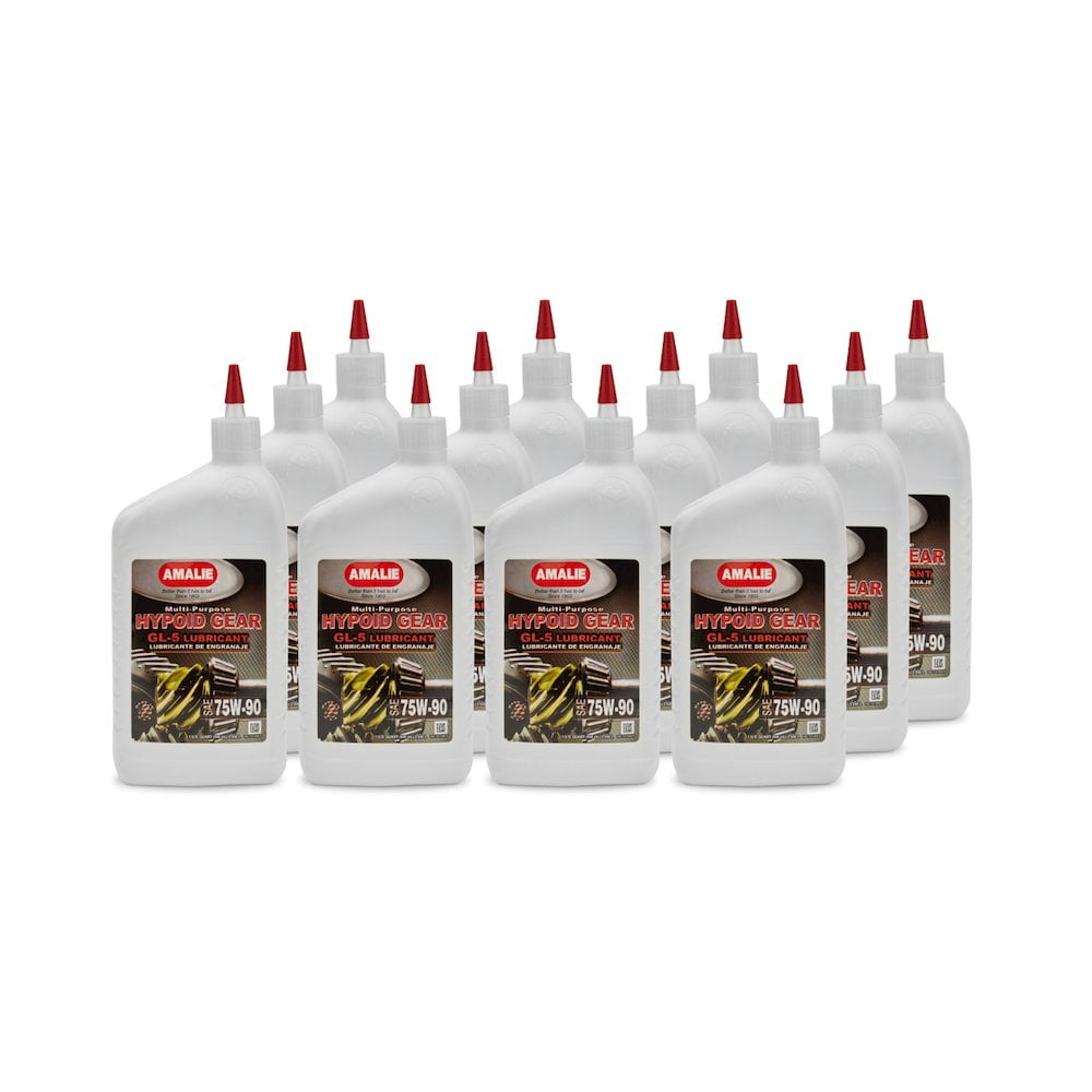 Amalie Hypoid Gear Oil MP GL-5 75w90 Case 12x1Qt - Walmart.com
