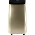 Amana 12,000 BTU Portable Air Conditioner with Remote Control in Gold ...