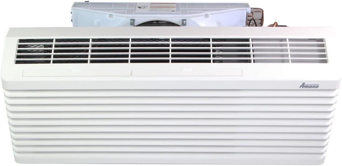 Amana J-Series PTAC Model 15,000 BTU PTAC Unit with 5 kW Electric Heat ...
