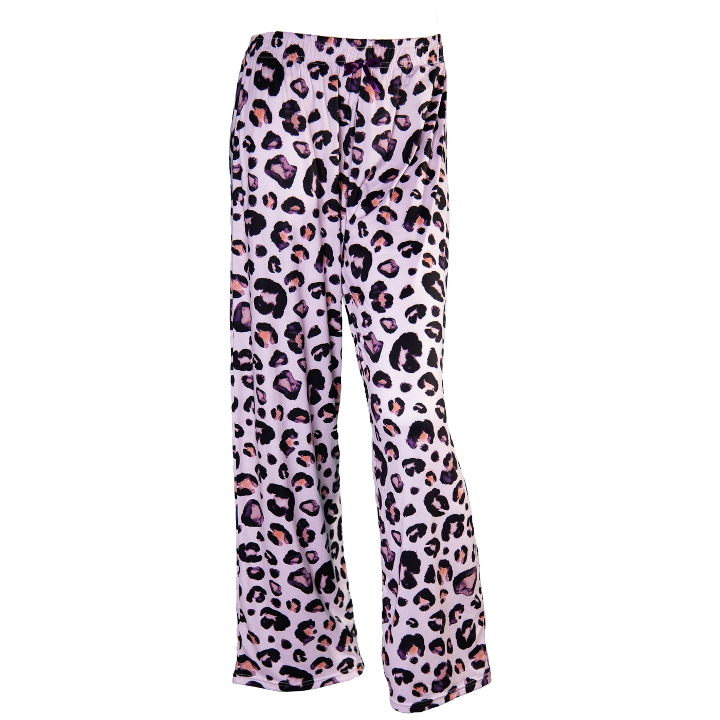 Amanda Blu Large Mauve Leopard Pajama Pants - Walmart.com